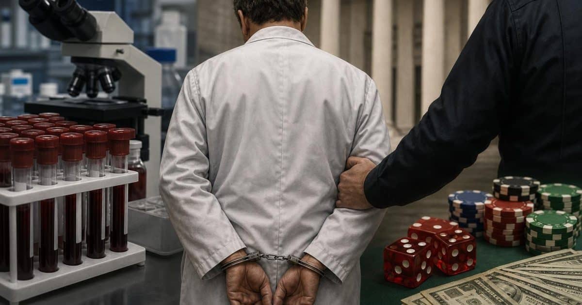 Blood Lab Owner Sentenced for Medicare Fraud and Gambling Spending